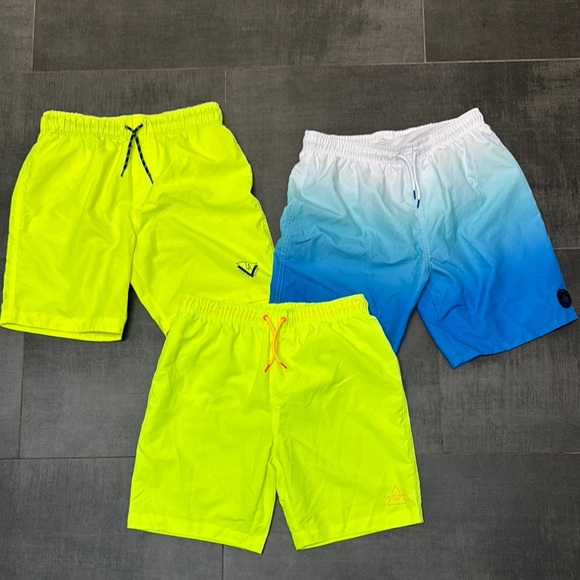 Primark | Swim | Primark Neon Yellow Recycled Swim Shorts | Poshmark